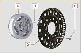 Target wheel replacement