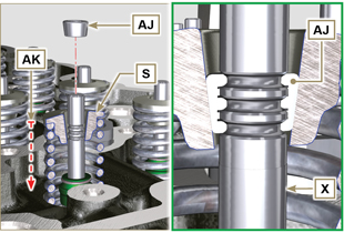 Cylinder head unit assembly