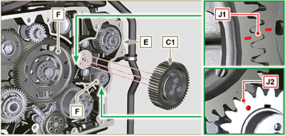 Idler gear (for 3rd / 4th PTO)