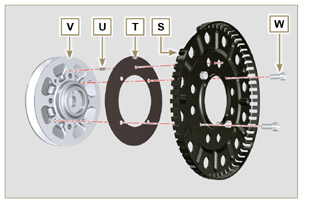 Target wheel replacement