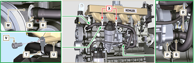 Coolant circuit assembly